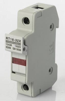 China Low Voltage Solar Fuse Holder Din Rail Fuse Holder With Indicator for sale