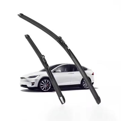 China Rubber Boneless Car Wiper Blade Windshield Spray Jet Wiper Replacement For Tesla Model X S 3 for sale