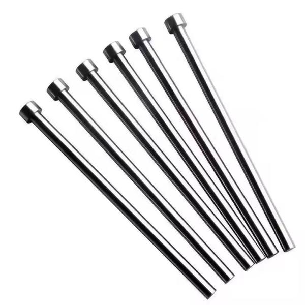 Quality OEM SKD61 Plastic Injection Mold Parts Ejector Pins Step Accessories for sale