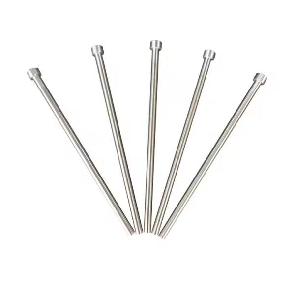 Quality SKD61 Stainless Steel Injection Mold Parts Ejector Pin Punch Accessories High Hardness for sale