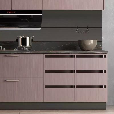 Cina Accessori modulari di lusso moderni americani degli armadi da cucina di acciaio inossidabile in vendita