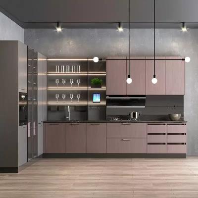 Cina Accessori modulari di lusso moderni americani degli armadi da cucina di acciaio inossidabile in vendita