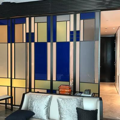 Cina Rivestimento decorativo della parete interna 3d di acciaio inossidabile del salone moderno in vendita