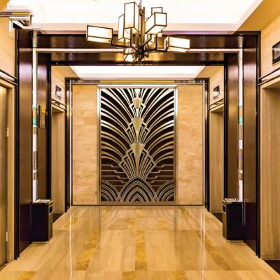 Cina Rivestimento decorativo della parete interna 3d di acciaio inossidabile del salone moderno in vendita