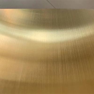 Cina HL 304 dello strato decorativo Rose Gold Blue Golden di acciaio inossidabile della linea sottile in vendita