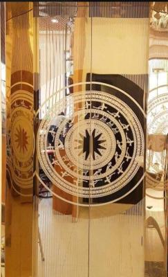 Cina Strato decorativo interno di acciaio inossidabile dell'elevatore che incide la porta 304 201 del soffitto in vendita