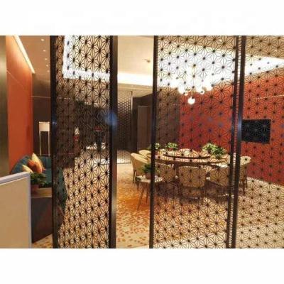 Cina Il laser decorativo ha tagliato l'acciaio inossidabile dei divisori del metallo per il ristorante in vendita