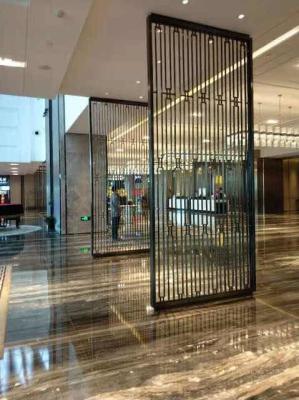Cina Il laser decorativo ha tagliato l'acciaio inossidabile dei divisori del metallo per il ristorante in vendita