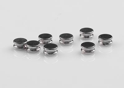 Cina Magnete rotondo eccellente N35 del magnete di pietra argenteo su ordinazione del neodimio forte in vendita