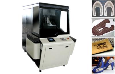 Китай Автоматический гравировальный станок лазера кожи 150W с системой CNC экрана LCD продается