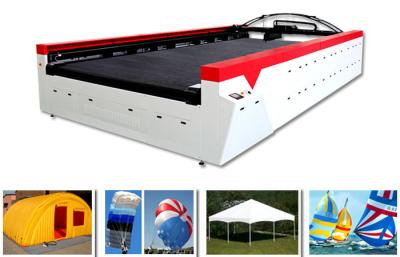 Cina Macchina 150W, 275W della taglierina del laser del tessuto tela per vele/dell'aliante in vendita