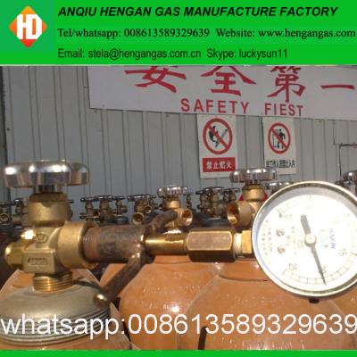 China ISO9809 high pressure seamless gas cylinder, helium gas for sale