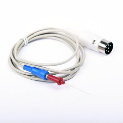 Cina cavo dello schermo di cavo di lunghezza di 1200mm per gli aghi concentrici di EMG in vendita