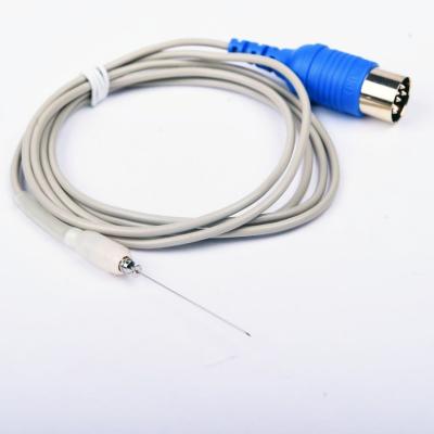 Cina Cavo riutilizzabile EMG dell'elettrodo concentrico dell'ago di Repusi con la spina di BACCANO di 6 Pin in vendita