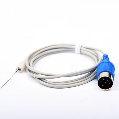 Cina Cavo riutilizzabile EMG dell'elettrodo concentrico dell'ago di Repusi con la spina di BACCANO di 6 Pin in vendita