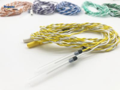 China Colored Twist Wire Disposable EMG Sterile Subdermal Needle Electrodes for sale