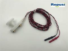 hand hold stimulator-emg stimulating electrode-comforbable handle / standard 5-pole connector