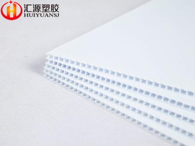 China Weiße pp. runzelten Kunststoffplatten zu verkaufen