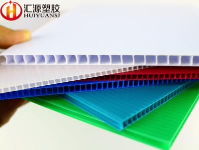 China Large 4'x8' Colored Coroplast Corrugated Plastic Sheets for sale