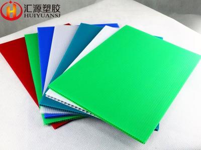 China Large 4'x8' Colored Coroplast Corrugated Plastic Sheets for sale