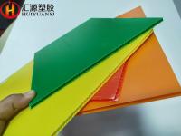 China Light Weight ESD Corrugated Plastic Sheet , Fluted Polypropylene Plastic Cardboard for sale