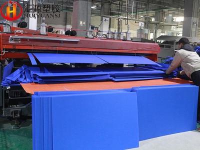 China 6mm Blauwe Golf Plastic Bladen Te koop