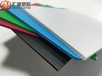 Cina 1.22mx2.44m pp ha ondulato gli strati di plastica, strati di plastica ondulati riciclati in vendita