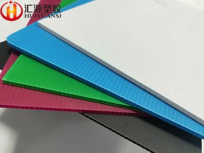 China 1.22mx2.44m PP Corrugated Plastic Sheets , Recycled Corrugated Plastic Sheets for sale