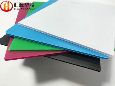 China Corrosiebestendige 5mm Golf Plastic Kartonbladen Blauw Zwart Gray White Te koop