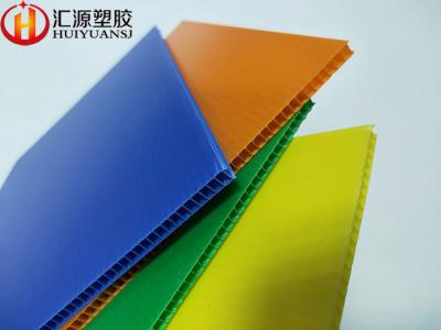 China doppel-wandige gewölbte Kunststoffplatten 280gsm zu verkaufen