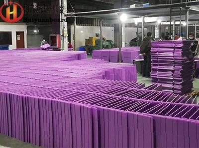 Cina Scatole di plastica ondulate riutilizzabili porpora per i regali d'imballaggio in vendita