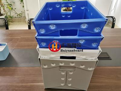 China Polypropyleen Golf Plastic Totalisators, Stapelbare Correx-Opslagdozen Te koop