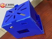 China Non Toxic Foldable Corrugated Plastic Box , 400GSM Correx Packaging Boxes for sale