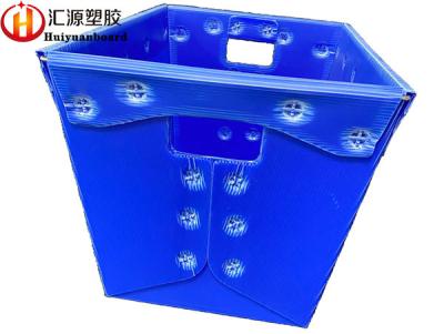 Κίνα Stackable ζαρωμένο πλαστικό ταχυδρομικό Tote προς πώληση