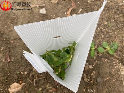 Cina La radura riciclabile dello SGS ha ondulato le guardie di plastica dell'albero in vendita
