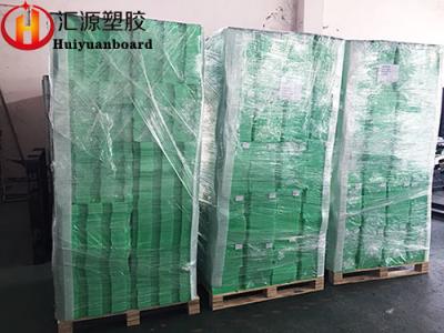 China Triangular Fireproof 600gsm Corflute Plant Guards for sale