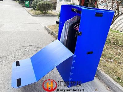 Κίνα Πτυσσόμενο ελαφρύ ζαρωμένο πλαστικό κιβώτιο ντουλαπών για την κίνηση προς πώληση