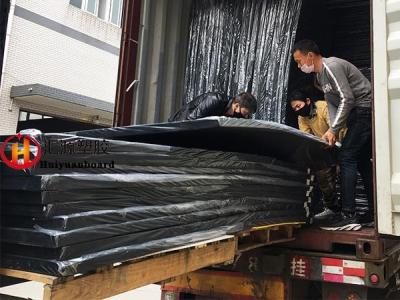 China Impacto - folhas plásticas onduladas pretas resistentes de Correx do polipropileno das placas à venda