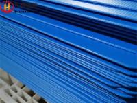 China Waterproof Seal Edged Corrugated Plastic Sheets PP Layer Pad for sale