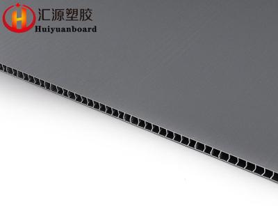 China El ESD negro fuerte durable de encargo acanaló la hoja plástica ignífuga en venta