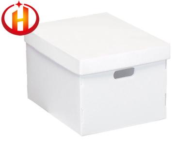 Cina 600GSM bianco ha ondulato il ritardatore dell'intelaiatura a scatola dell'imballaggio di plastica in vendita