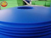 China Eco Friendly Smooth Blue Corrugated Plastic Sheets Corrosion Resistant for sale