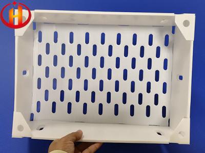Cina I pp riciclabili hanno ondulato la scatola 3mm che lo spessore per frutti di mare impermeabilizza in vendita