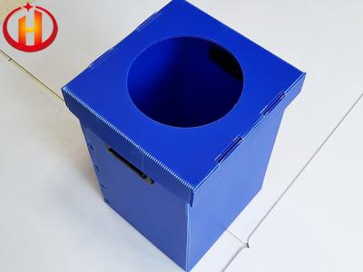 Cina La stampa UV ha ondulato i secchi della spazzatura di plastica 400gsm riciclabili in vendita