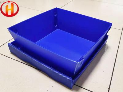 China 4mm de grande resistência corrugou totalizadores plásticos com tampas Eco Correx amigável à venda