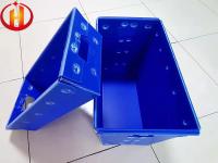 China 5mm Corrugated Plastic Totes Stackable Impact Resistant Recyclable Corflute for sale