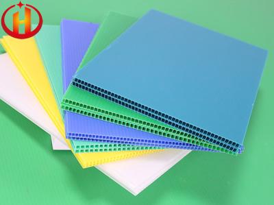 Cina 250GSM ha ondulato il cartone di plastica riveste resistente di umidità dell'acqua in vendita