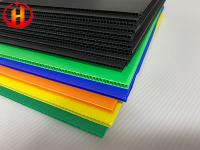 China Anti Static Polypropylene Corrugated Sheets Black Reusable for sale