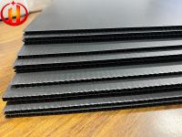 China Anti Static Polypropylene Corrugated Sheets Black Reusable for sale