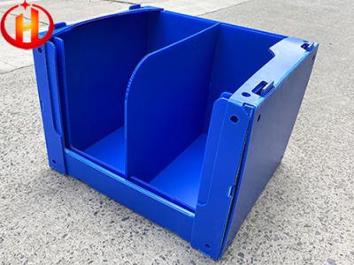 China Recipiente ondulato di plastica leggero della scelta con i divisori for sale